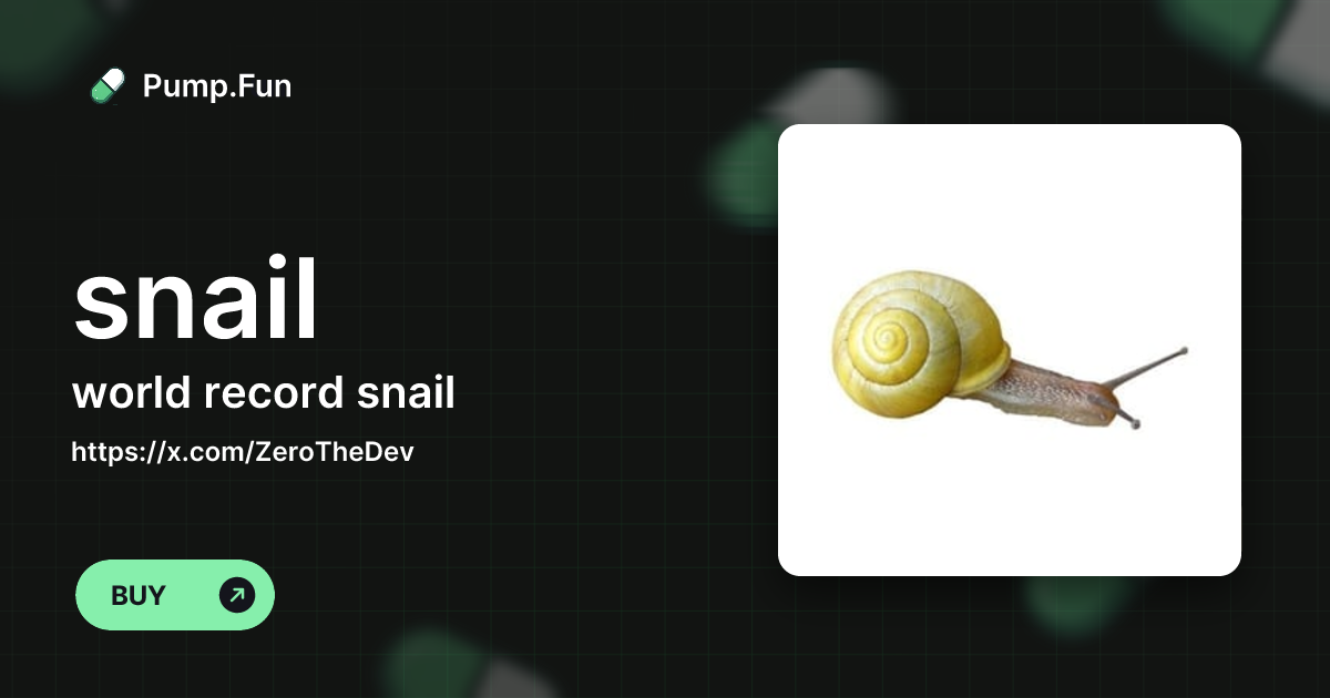 world record snail (snail) - Pump