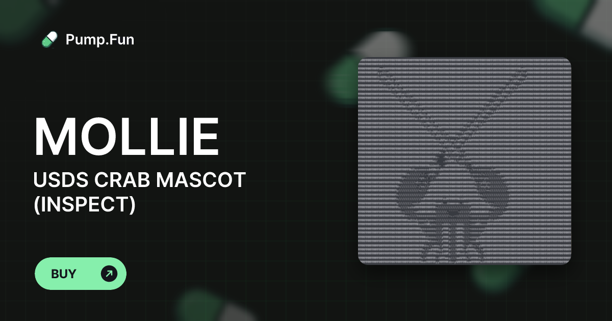 USDS CRAB MASCOT (INSPECT) (MOLLIE) - Pump