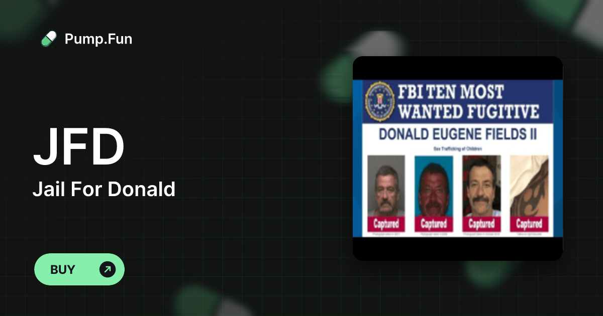 Jail For Donald (JFD) - Pump