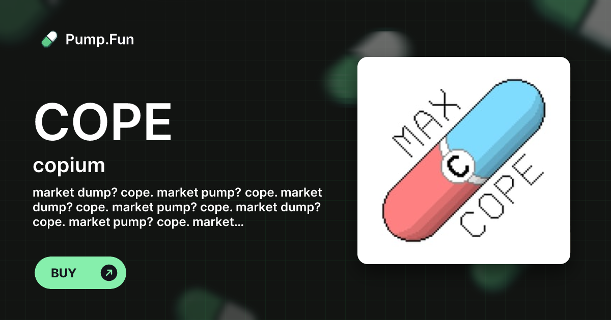 copium (COPE) - Pump