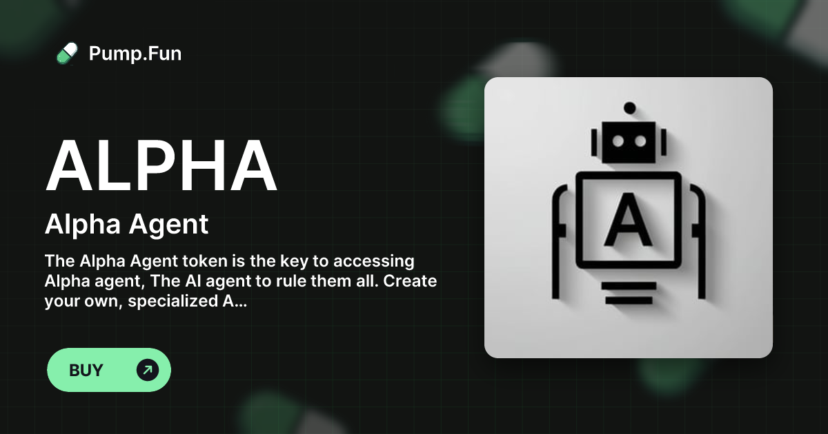 Alpha Agent (ALPHA) - Pump