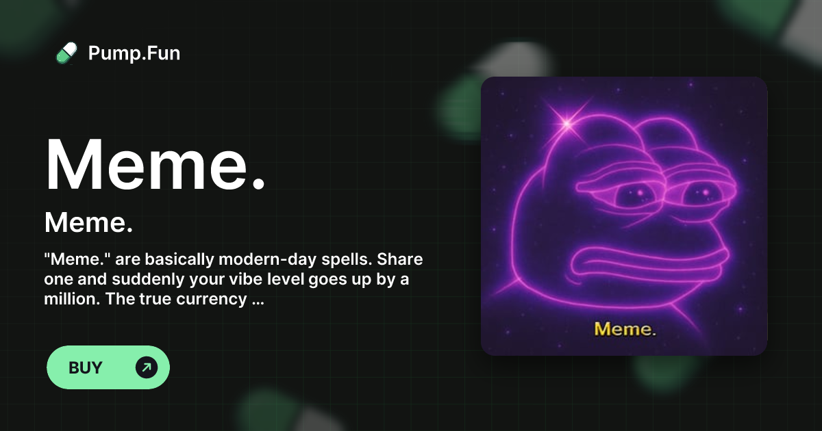 Meme. (Meme.) - Pump