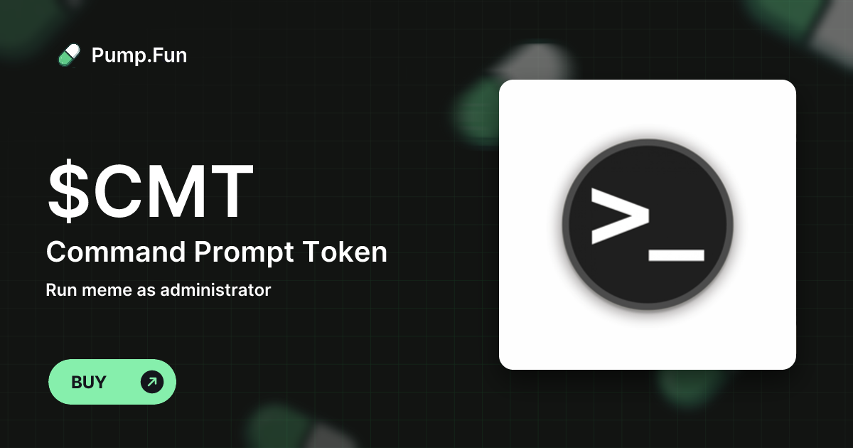 Command Prompt Token ($CMT) - Pump