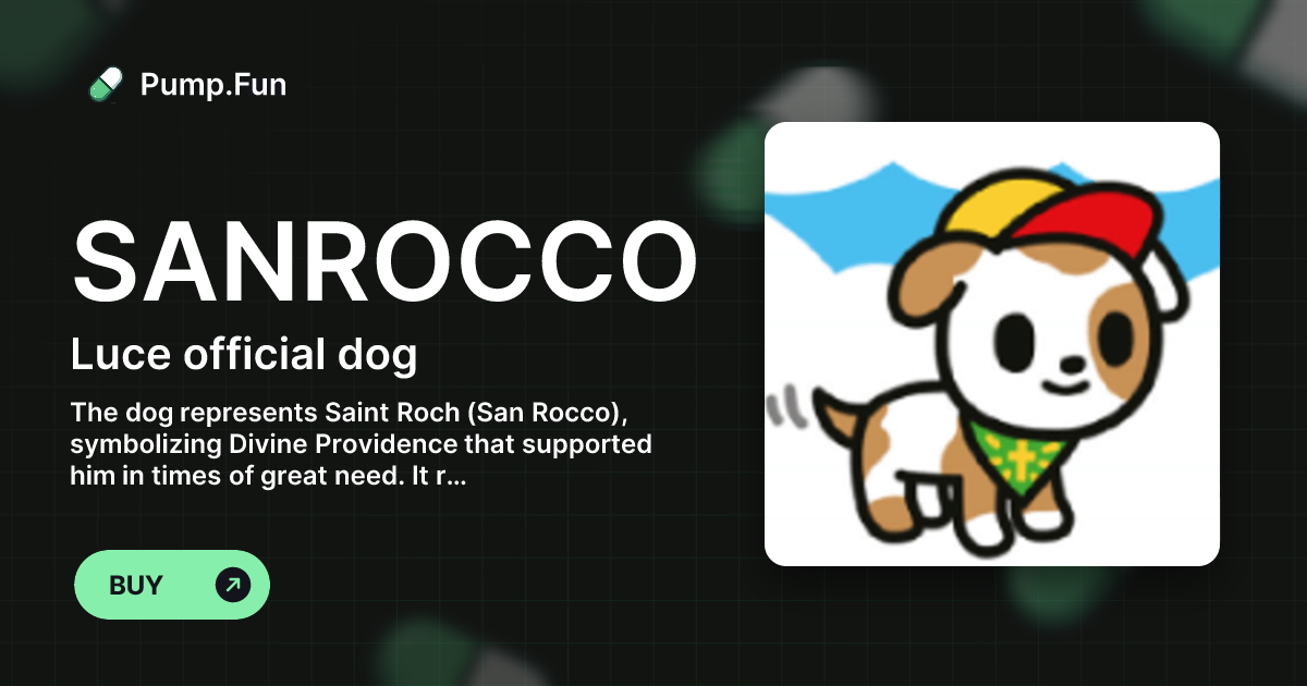 Luce official dog (SANROCCO) - Pump