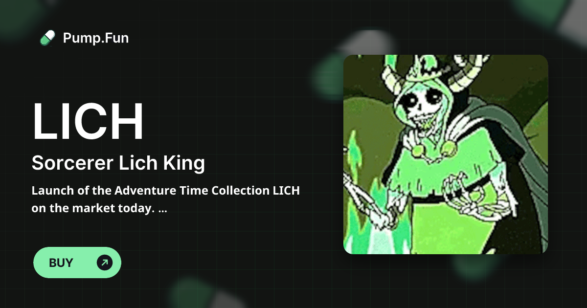 Sorcerer Lich King (LICH) - Pump