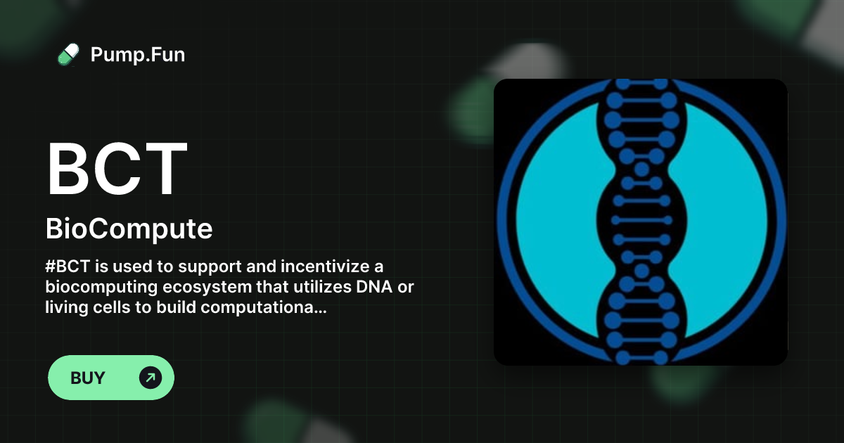 BioCompute (BCT) - Pump