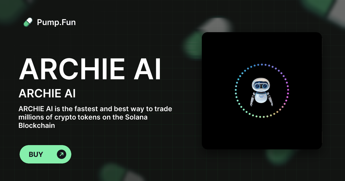 ARCHIE AI (ARCHIE AI) - Pump