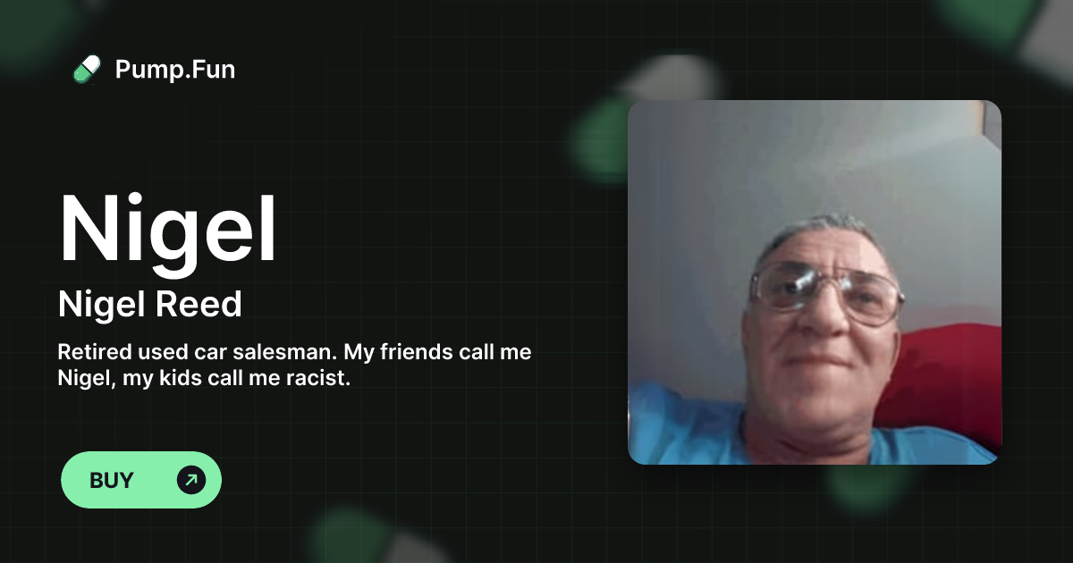 Nigel Reed (Nigel) - Pump