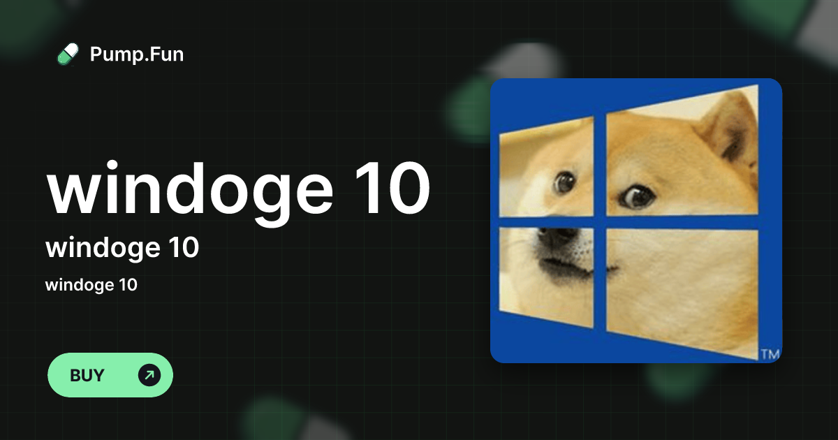 windoge 10 (windoge 10) - Pump