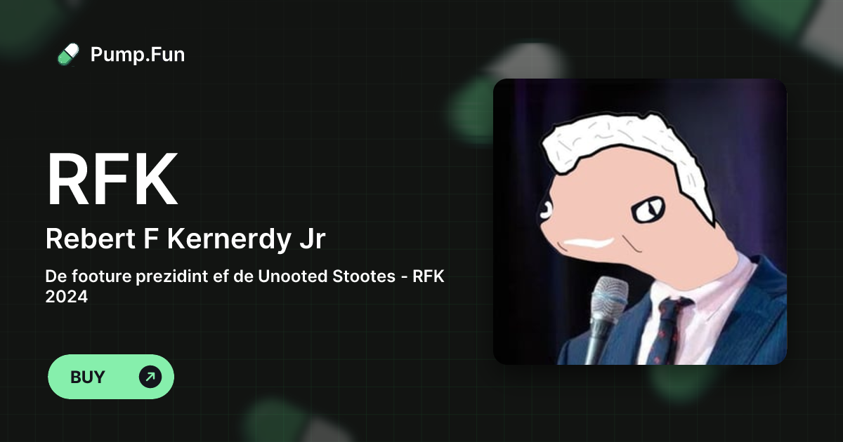 Rebert F Kernerdy Jr (RFK) - Pump