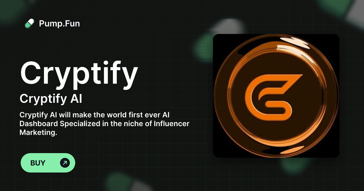 Cryptify AI (Cryptify) - Pump