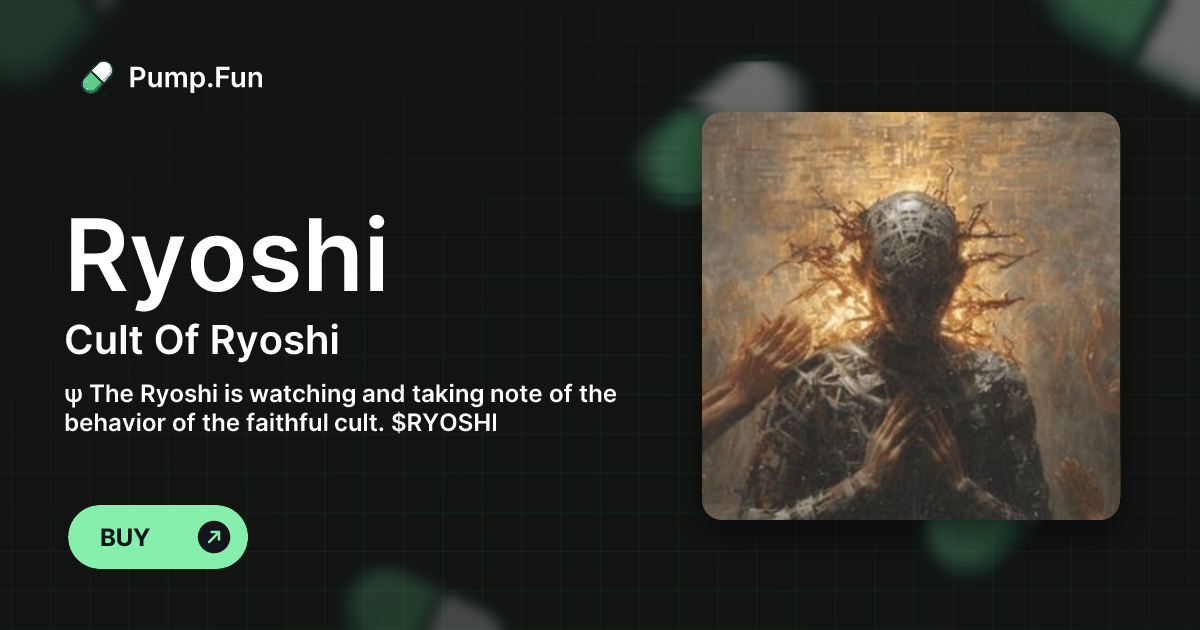 Cult Of Ryoshi (Ryoshi) - Pump