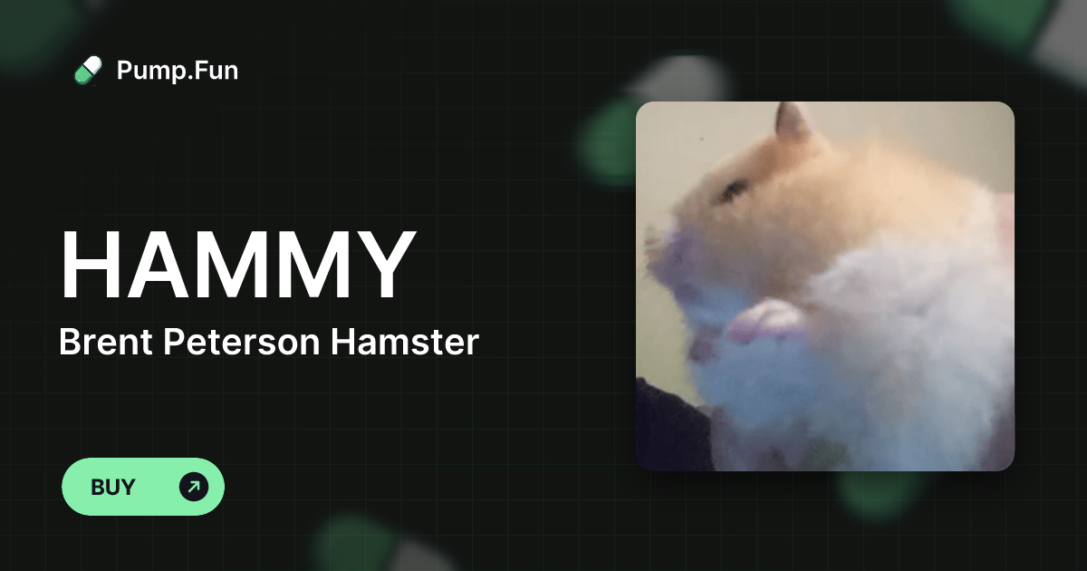 Brent Peterson Hamster (HAMMY) - Pump