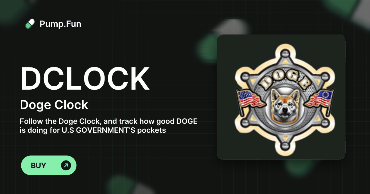 Doge Clock (DCLOCK) - Pump